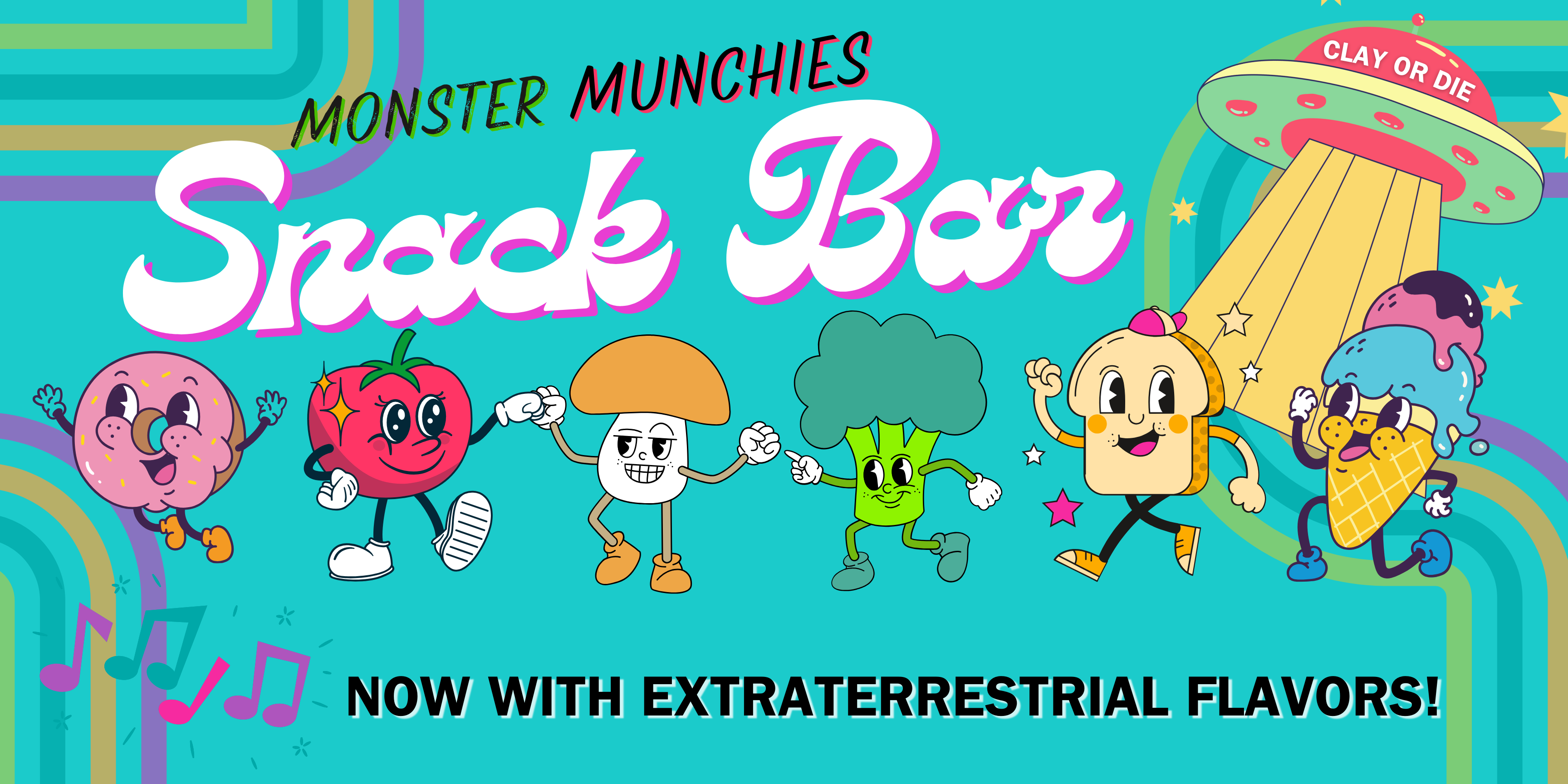 Monster Munchies – Clay or Die