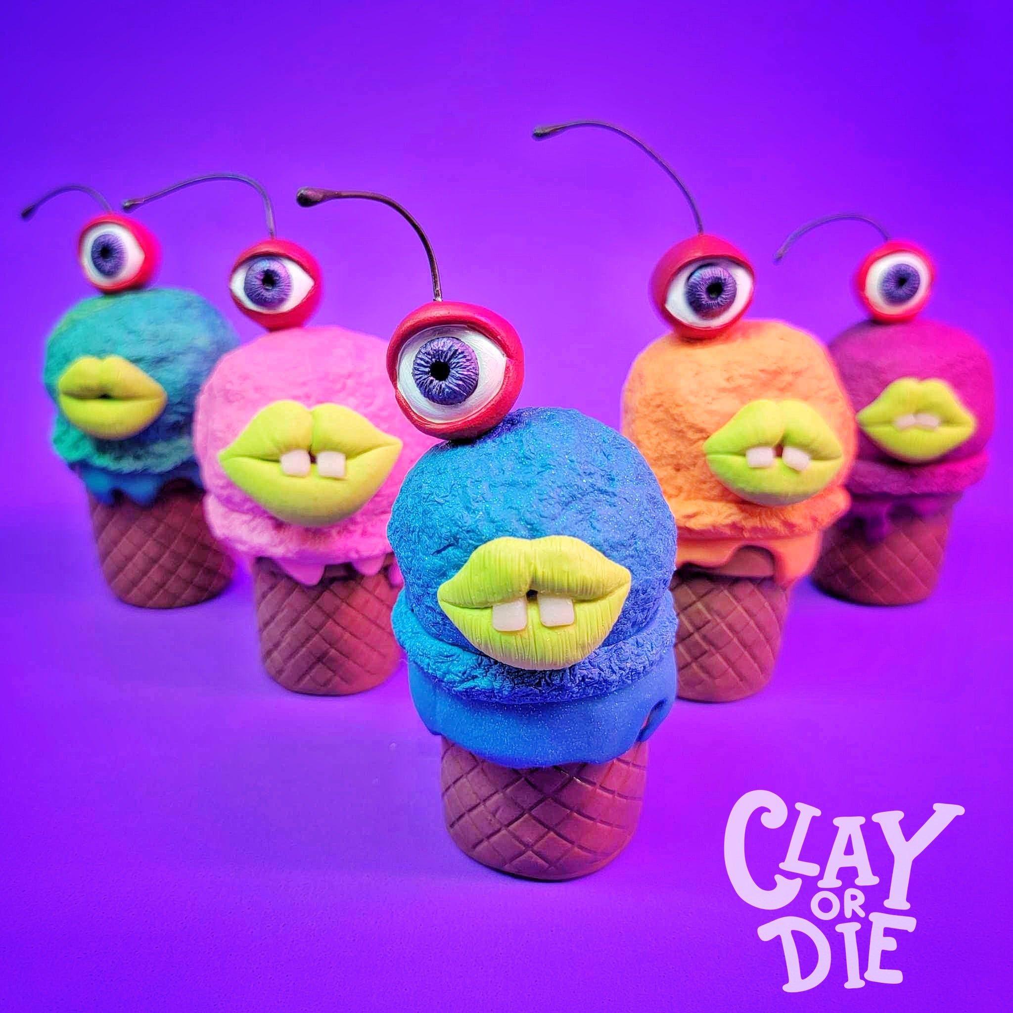 Ice Cream Aliens – Clay or Die